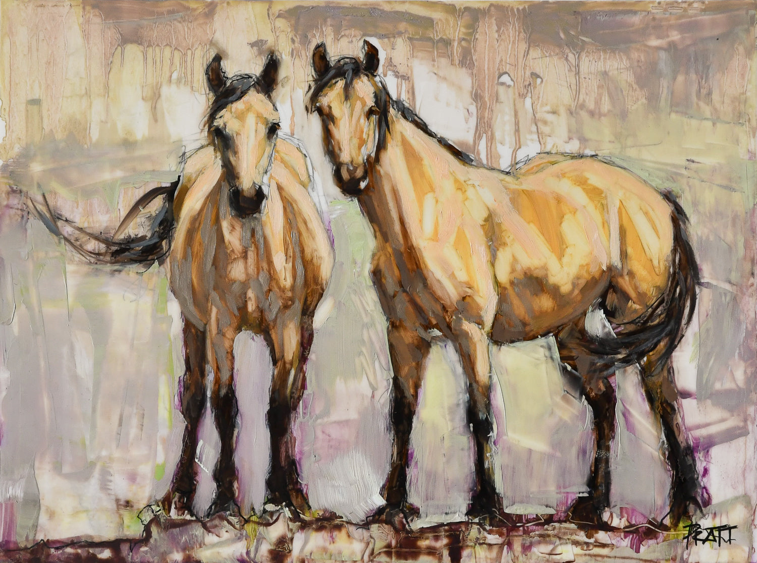 Kiger Ladies - Original Art – Jennifer Pratt Artist