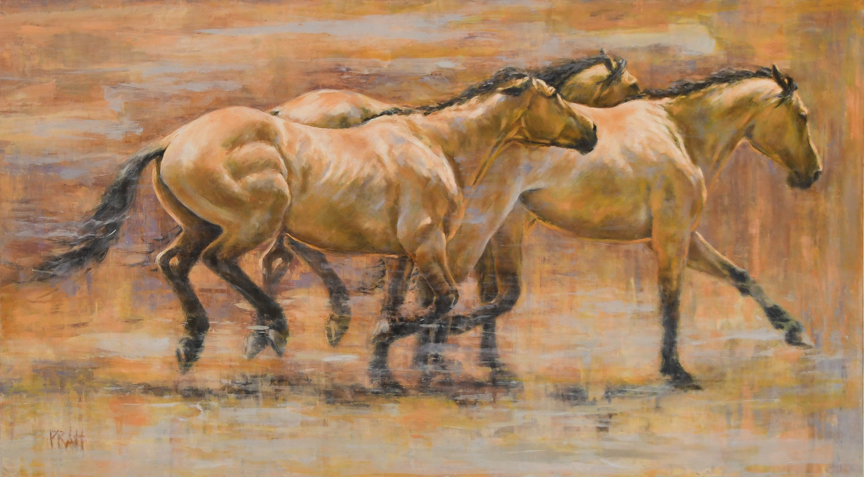 Kiger Run - Original Art – Jennifer Pratt Artist